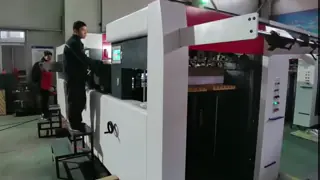1060mm Automatic Paper Flat Bed Die Cutting Machine 7500s/H Speed