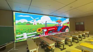Small-pitch LED display screen with ultra-high definition and intelligent control.