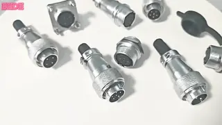 China WS16 Panel Mounting 8 9 10 Pin Circular Connector PVC soft plastic With Dust Cover for sale