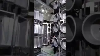 Special coating machine for large stainless steel sinks