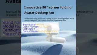Folding Handheld Fan Personal Cooling Wearable