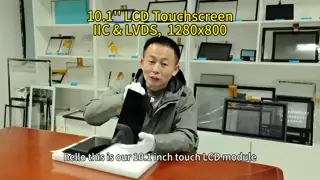 10.1 HD Touchscreen LCD Panel Interactive Display