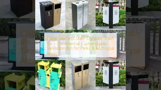 Explosion Proof Trash Bin for Subways