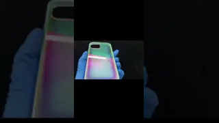Vacuum coating to colorize the phone case in various colors