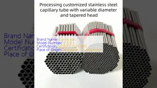 Medical Capillary Tube Grinding Head Precision Finish