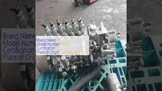 China Used 6WG1 Direct Injection Fuel Pump Hitachi ZX450 ZX470-5G Excavator Engine System Component for sale