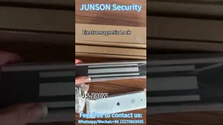 Waterproof Magnetic Lock 280KG IP68 Outdoor Security