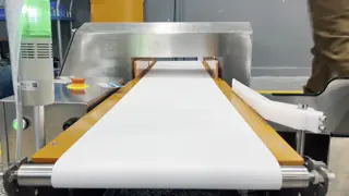 Food Grade Conveyor Belt automatic rejection Metal Detector machine with CE
