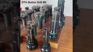 China DTH Hammer Button Bit Excellent Hole Stability and Straightness  Mining Quarry DTH Drill Bits for sale