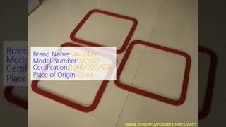 Custom Silicone Gaskets Oil Resistant Food Grade