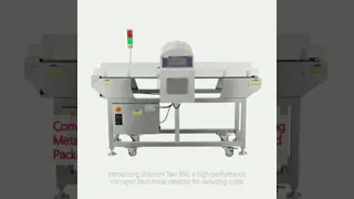 Conveyor Food Metal Detector for Detecting Metal Contaminants in Food Processing and Packaging