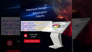 65 Inch Waterproof Touch Screen K Base