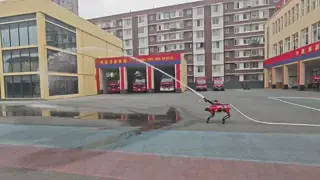 Fire Rescue Robot Emergency robots perform monitoring and early warning,