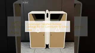 Luxury Hotel Garbage Bin