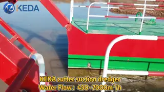 KEDA cutter suction dredger for sale