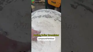 Double Roller Extrusion Granulator Ammonia Fertilizer Granules Making Machine