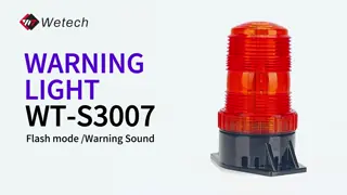 Forklift LED Beacon Light Voice Alert IP67 Safety
