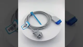 Watch: Compatible with GE Maguire children's soft finger cuff blood oxygen probe 3-meter_