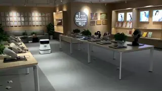 COMMERCIAL  FLOOR SCRUBBER ROBOT