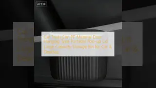 Large Outdoor Trash Bin