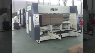 Automatic Stitching Corrugated Carton Box Making Machine Folder Gluer 2500mm Paper