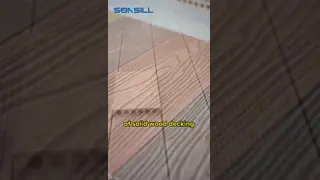 exterior outdoor external WPC decking flooring