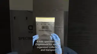 4-hole specimen bag whitout absorbent pouch