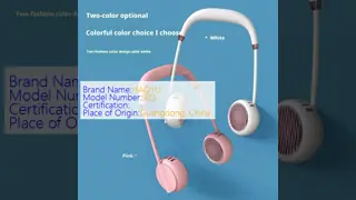 Hands Free Neck Fan Beat Summer Heat