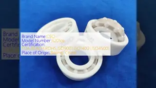 Zirconia Ceramic Bearing: Corrosion Proof, High Speed