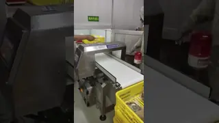 Food X Ray Machine with Mirror Polish SUS304 and Touch Screen Operation