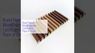 WPC Wall Panels: Easy Clean Wood Look