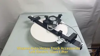 China Shaanxi Auto X3000 M3000 Left Electric Glass Lifter with Cable Pulley Transmission 24V DC Motor and High-Strength Steel for sale