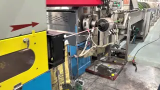 120+70mm Dual-Color Wire Extruder Machine for Cable Production