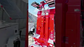 Trailer Mounted Lighting Tower Renewable Energy Technologies Solar Powered Generator Industrial Ligh