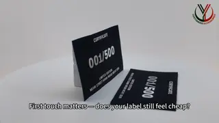 China Custom Cotton Printing Ink Logo Screen Printing Label For Garments for sale