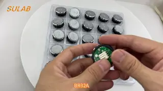 BR32A 32mm Universal Specification Elevator Button with LED Backlight Indicator and Normally Open Mo