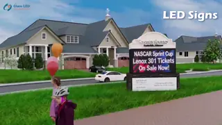 Glare LED Outdoor Displays For Brighter Business