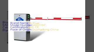 Boom Barrier Gate 100W Motor IP54 Access Control
