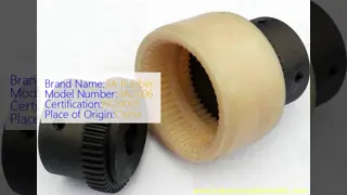 Flexible Jaw Coupling ISO9001 Tolerance 05MM