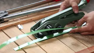 Made of Aluminum Economy popular manual strapping tool set for PP PET band 9-19mm