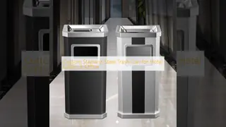 Outdoor Garbage Bins Community & Scenic Areas