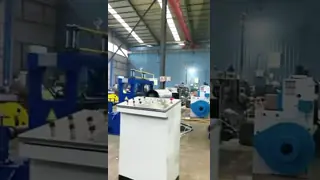 Coil Slitting Machine in production