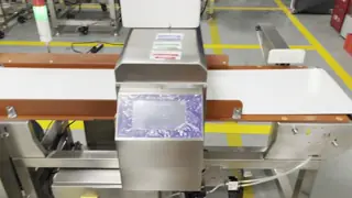 Automatic Conveyor Industrial Food Grade Metal Detector Safety Customized OEM Demo
