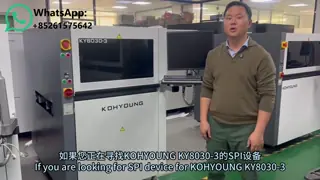 SMT High-Precision 3D SPI Machine KohYoung KY8030-3 #kohyoung #semiconductor  #smartfactory