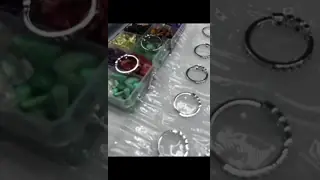 Bronze material ring with vacuum-coated white gold film