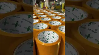 Bright Red Packaging Tape Secure Seal