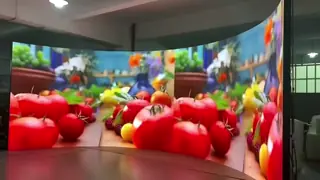 Bendable LED Display Screen 150 Degree Curve