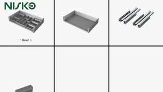 NISKO All-Aluminum Lighted Pull-Out Basket: Full Installation Tutorial