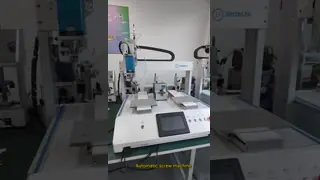 China Dual Platform Automatic Screw Locking Machine with 1.2-1.8s Latching Efficiency and Touch Screen Display for sale