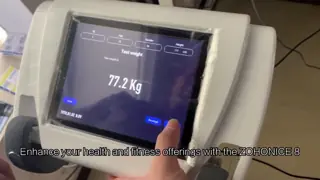 China Smart Weight BMI 3D Body Scanner Measurement Body Composition Analyzer Scale Machine for sale